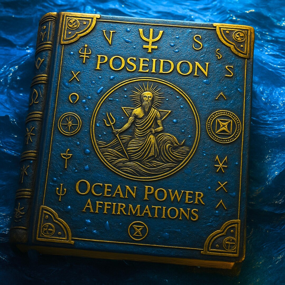 Poseidon Ocean Power Guide | Strength and Wisdom Affirmations | Greek ...