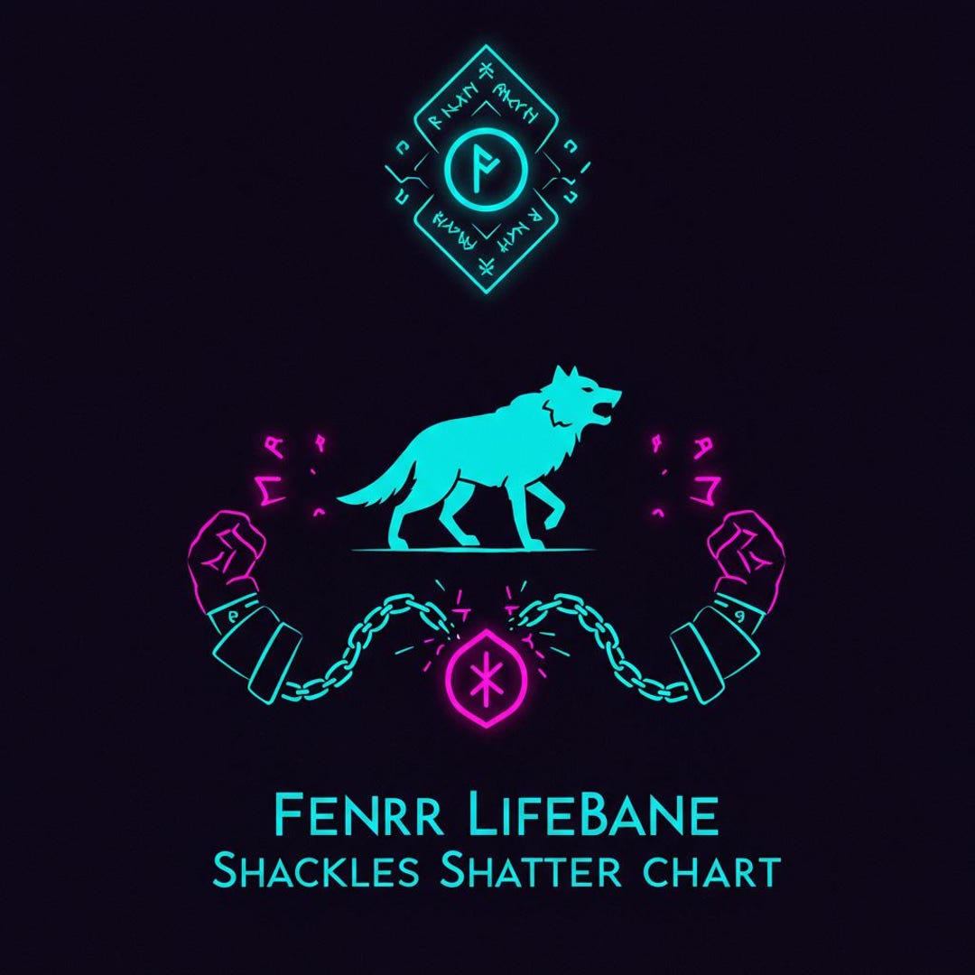 Fenrir Grimoire | Norse Protection & Strength Rituals | Wolf Spirit ...