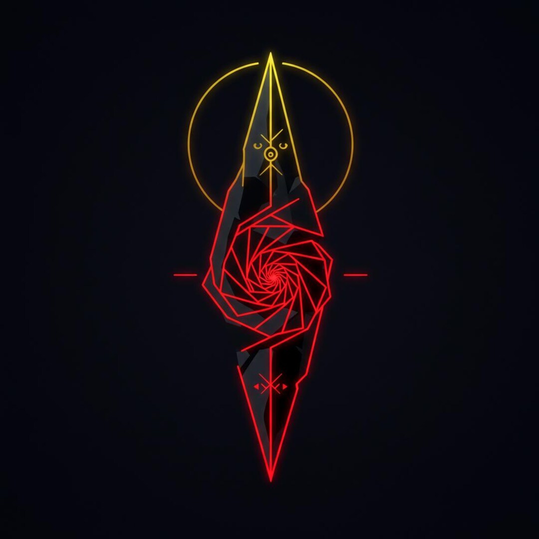 Lucifer Ritual Spiral Stone: Endurance, Power, Mystique of Luciferian ...