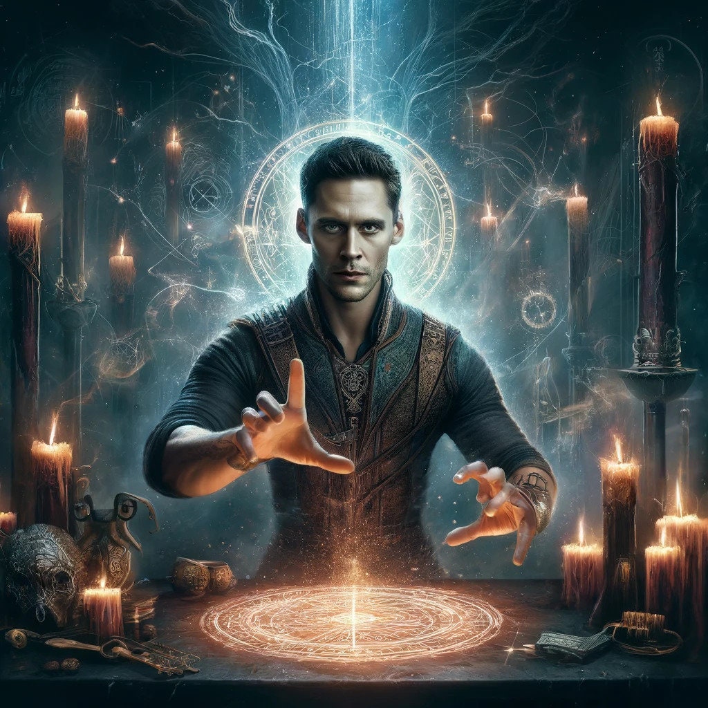 Loki Dark Magic: Norse Gods, Norse Pagan for Viking Warrior, Viking ...