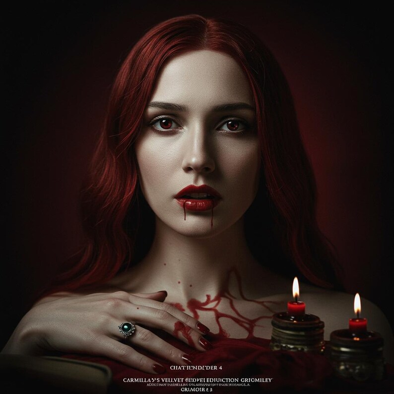 Carmilla Vampire Grimoire | Gothic Romance & Shadow Lore ...