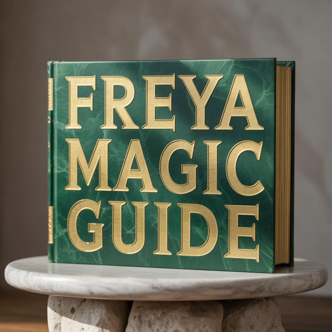Freya Grimoire: Norse Magic & Pagan Gods - Wicca Occult Book, Valkyrie ...