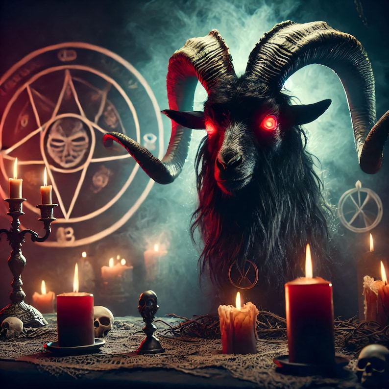 Satan Adversary Grimoire | Dark Protection Rituals & Inner Fortress ...