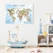 Animals World Map Poster for Kids Nursery Poster Animals Poster - Etsy