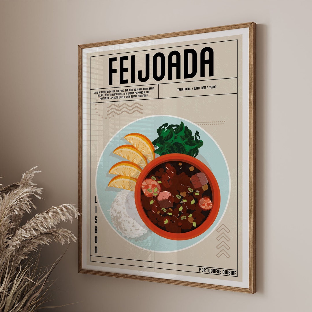 Feijoada Poster World Cuisine Poster Collection Kitchen Poster ...