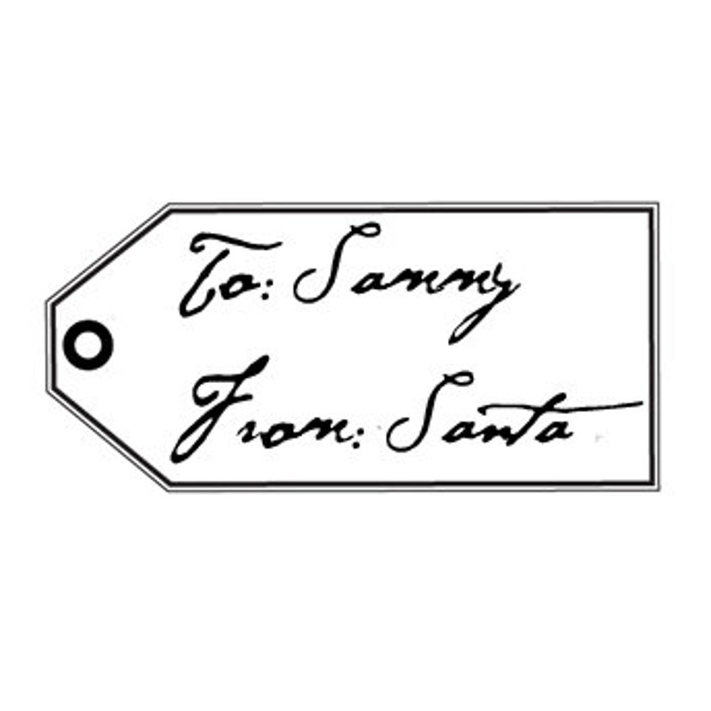 Santa Claus Signature Stamp - Etsy
