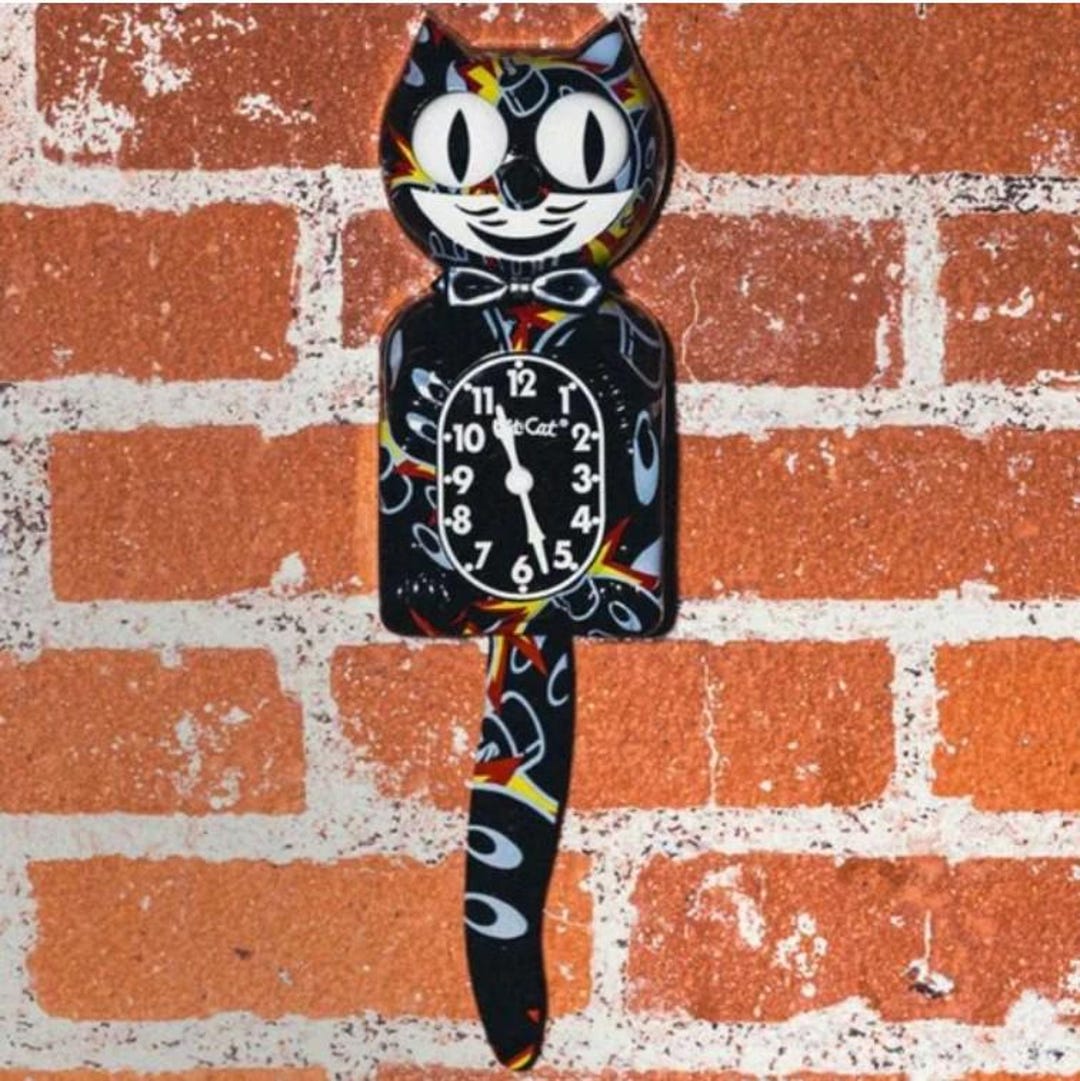Vintage Kit Cat Klock Sticker and the Hundreds Kit-cat Klock Limited ...