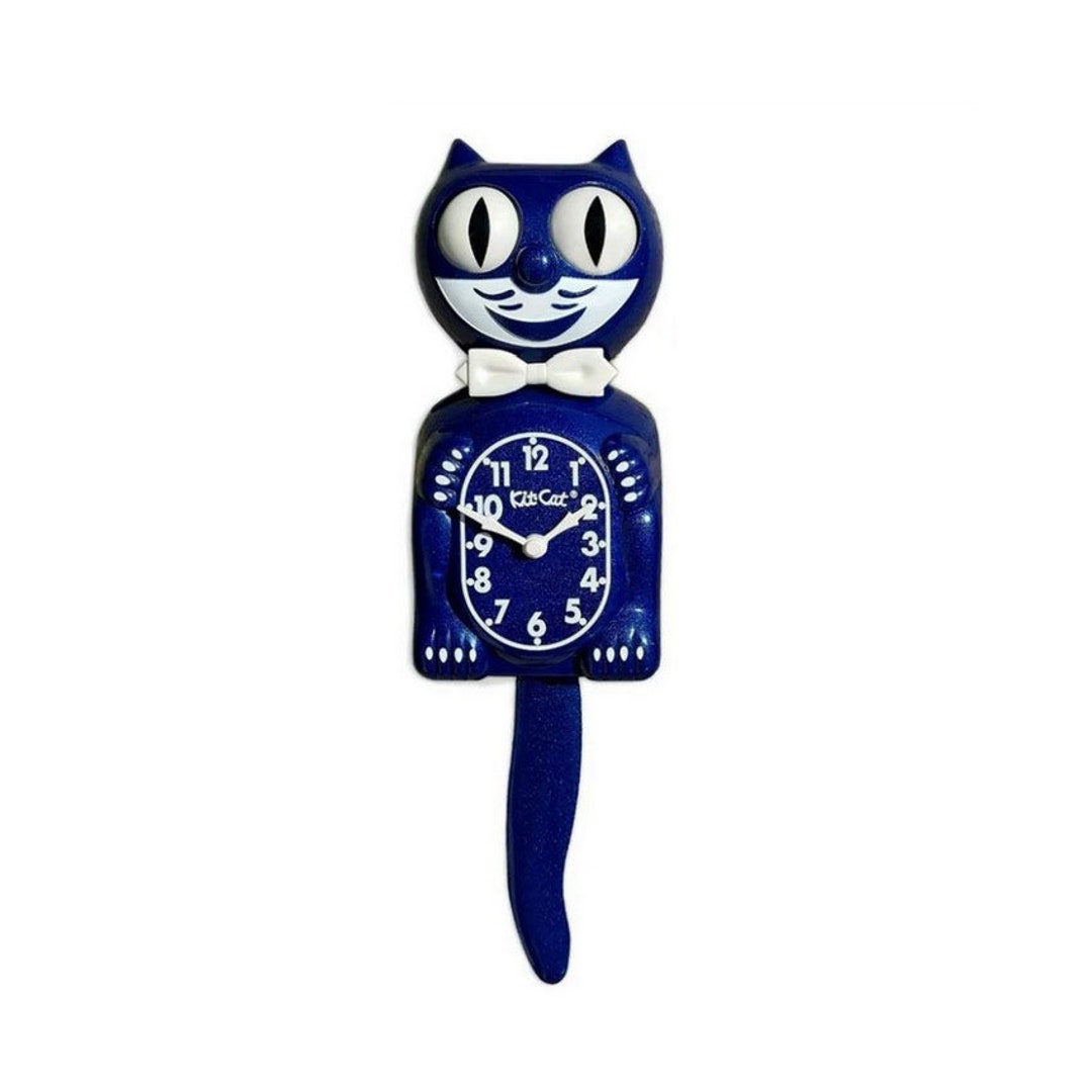 Limited Edition Galaxy Blue Kit Cat Klock Clock FREE US SHIPPING and ...