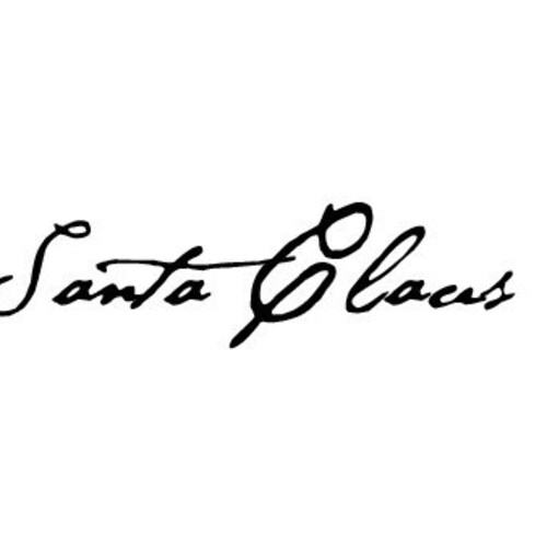 Customized Santa Claus Signature Rubber Stamp Autograph - Etsy