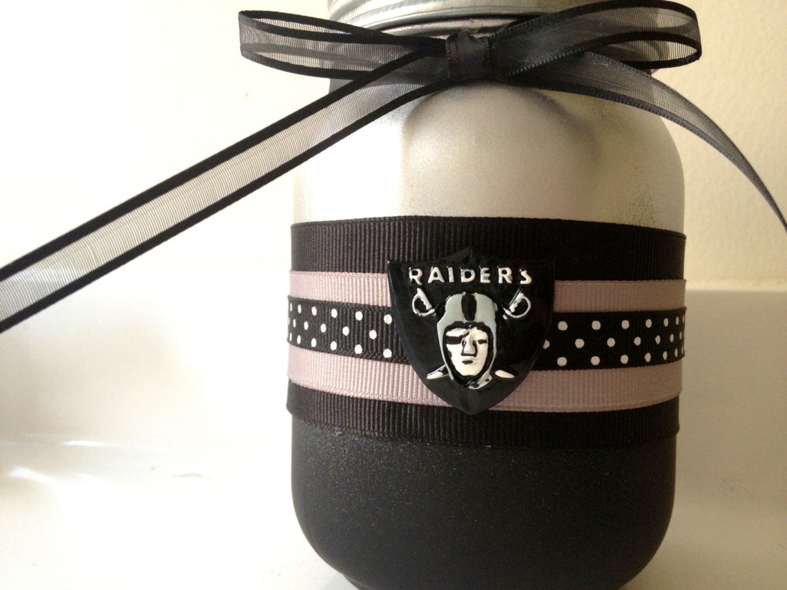 Mason jar soap dispenser mason jar soap pumpOakland Raiders | Etsy