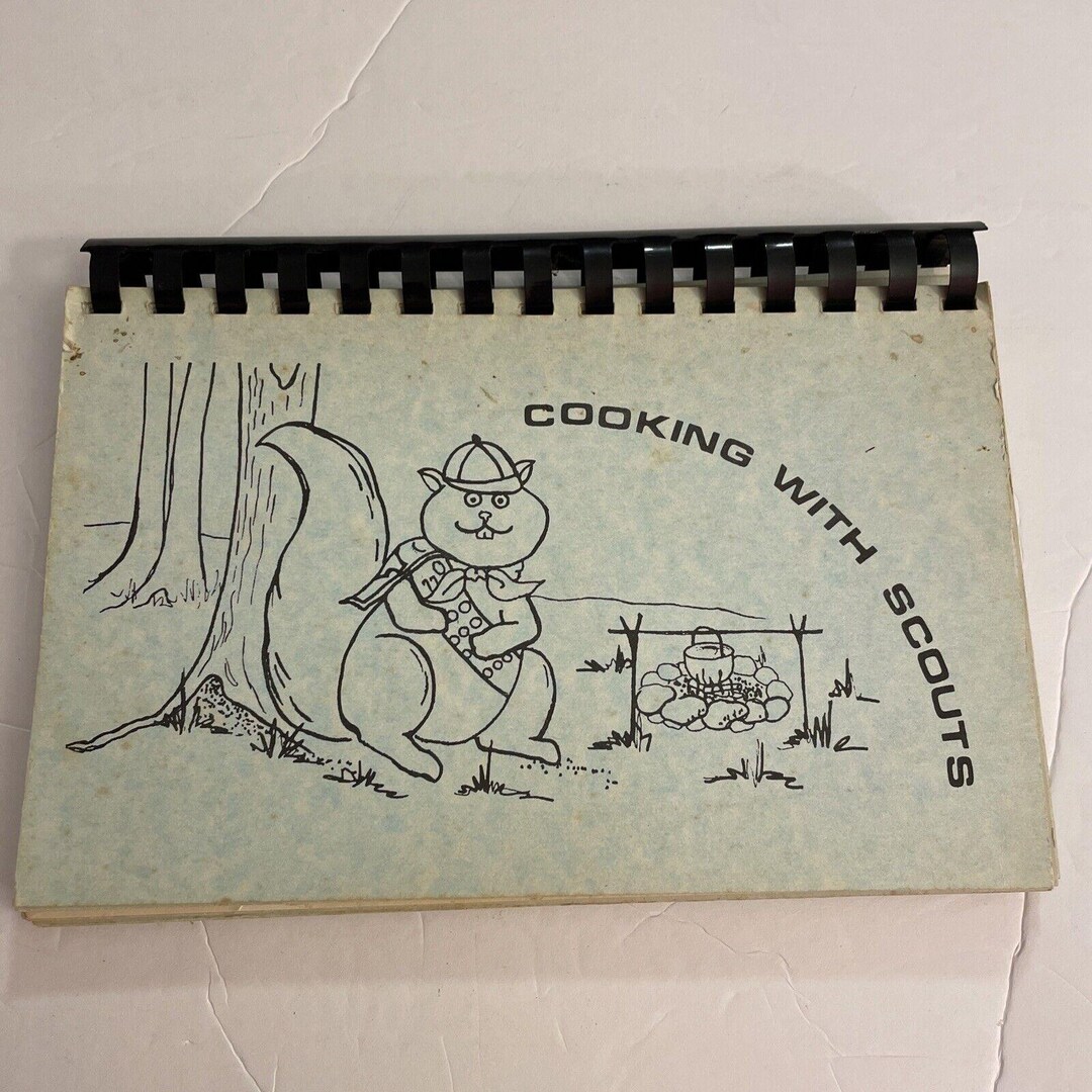 1980s Massanutten BSA Boy Scouts of American Cookbook Cook Book VA WV ...