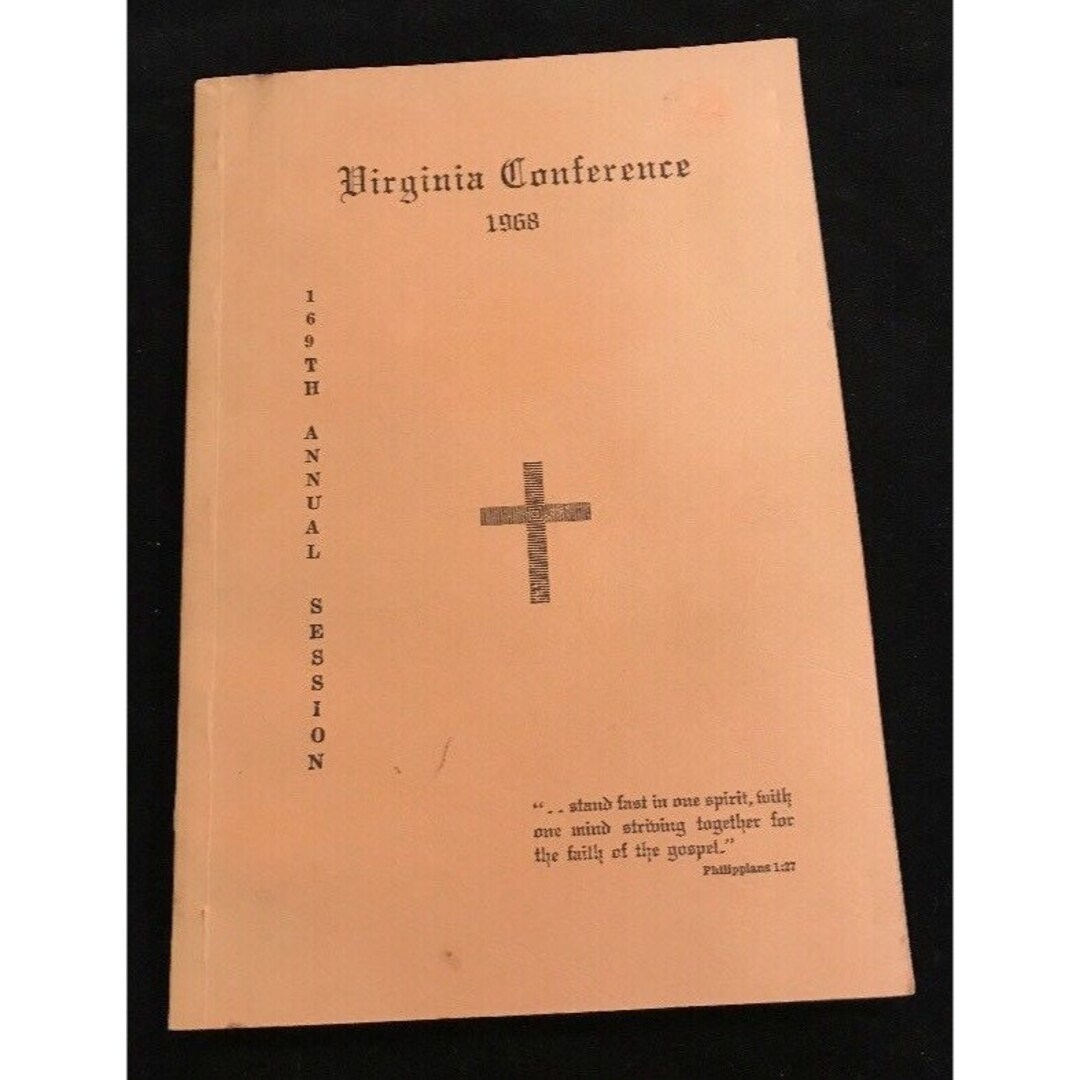 1968 EUB United Methodist Church Evangelical United Brethren Virginia ...