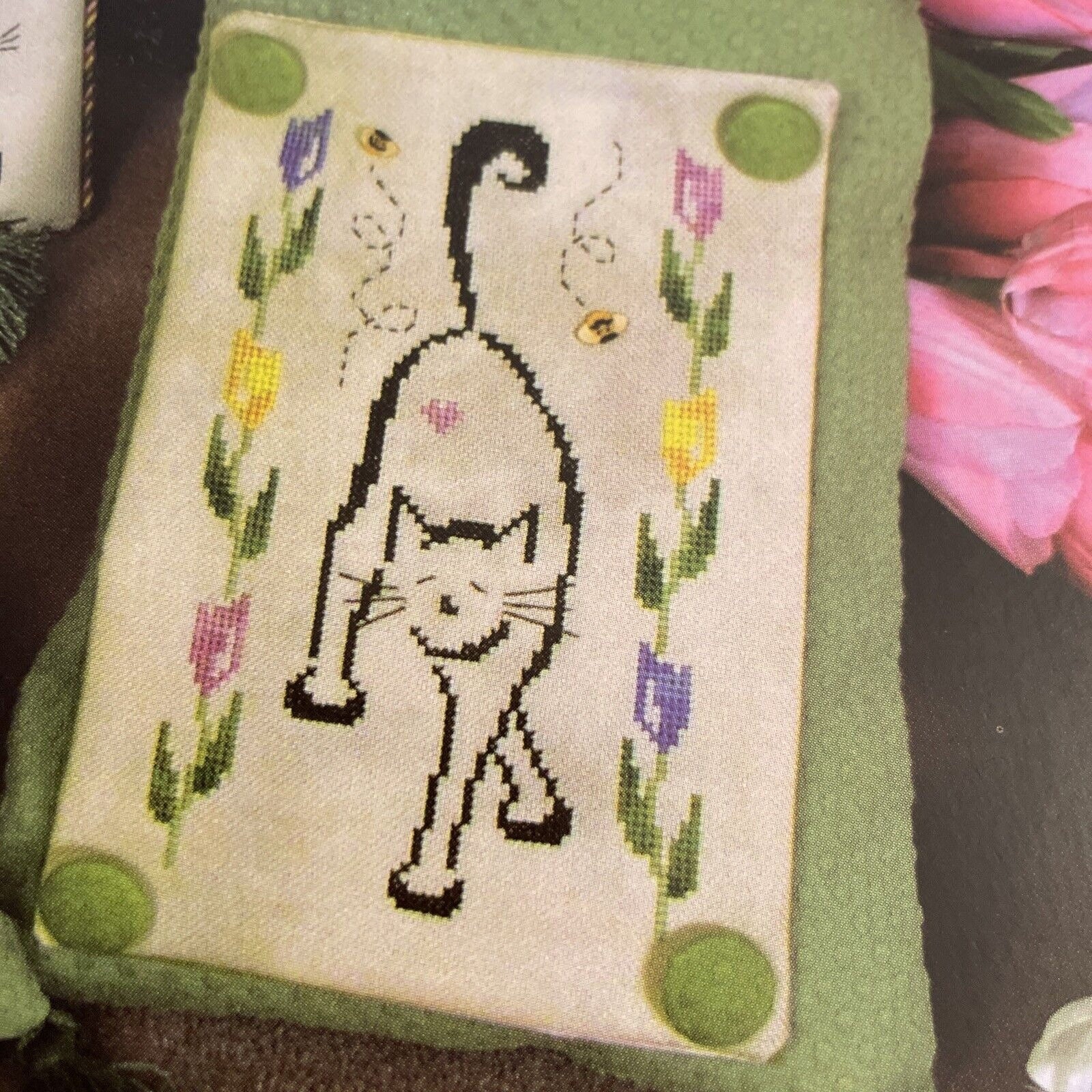 Black Cat Cross Stitch Pattern Booklet Britty Kitties Brittercup ...