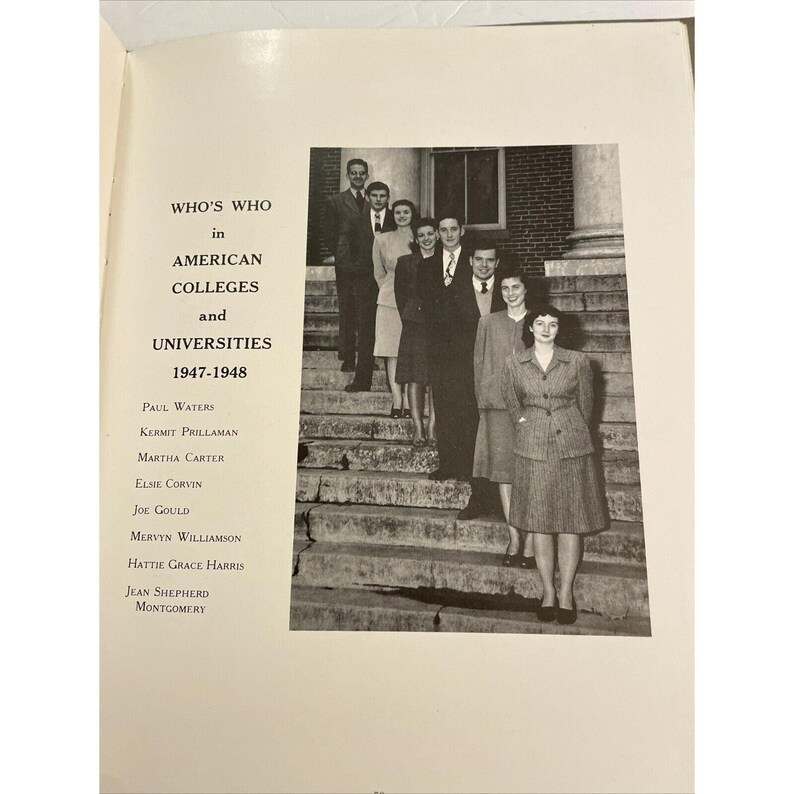 1948 Lynchburg College VA Yearbook Year Book University - Etsy