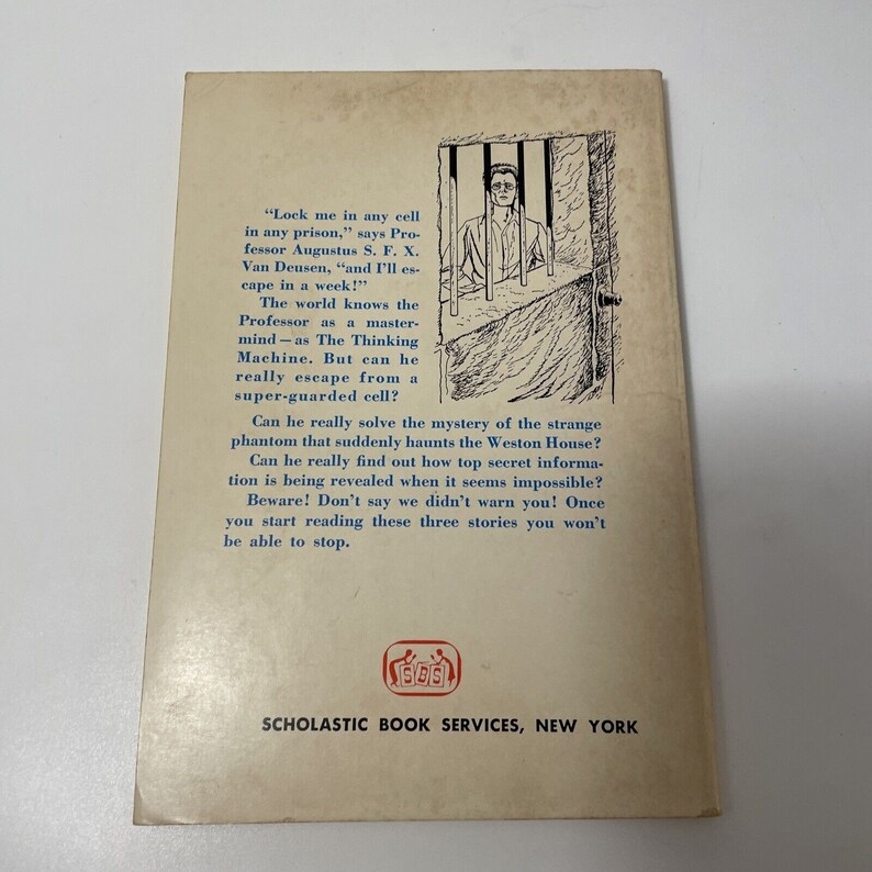 1964 the Thinking Machine Book Adventures of a Mastermind Jacques ...