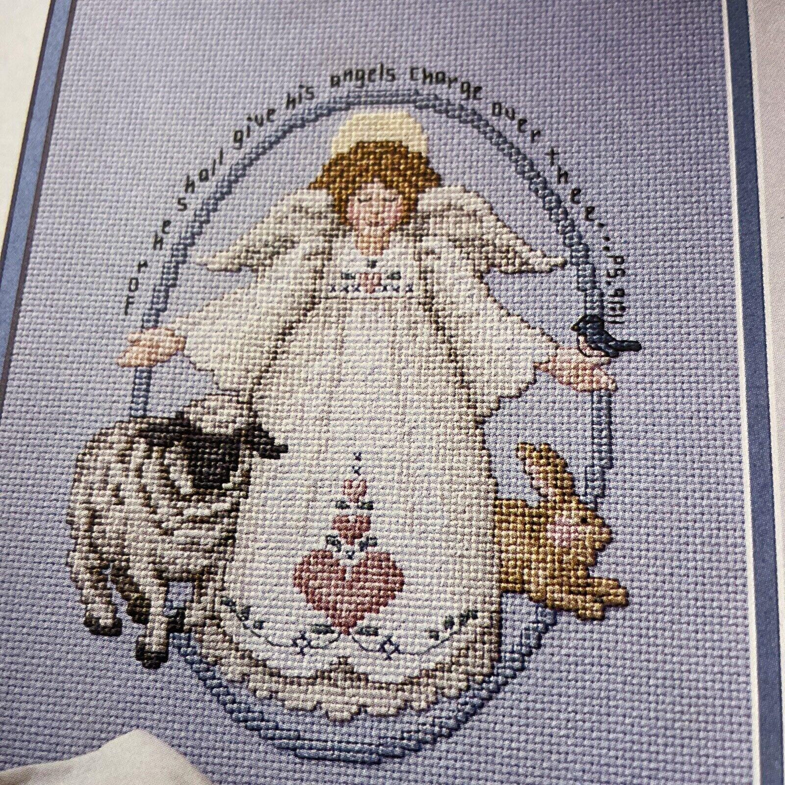 Vtg Praying Hands Prayer Cross Stitch Pattern Christian Easter Grace ...