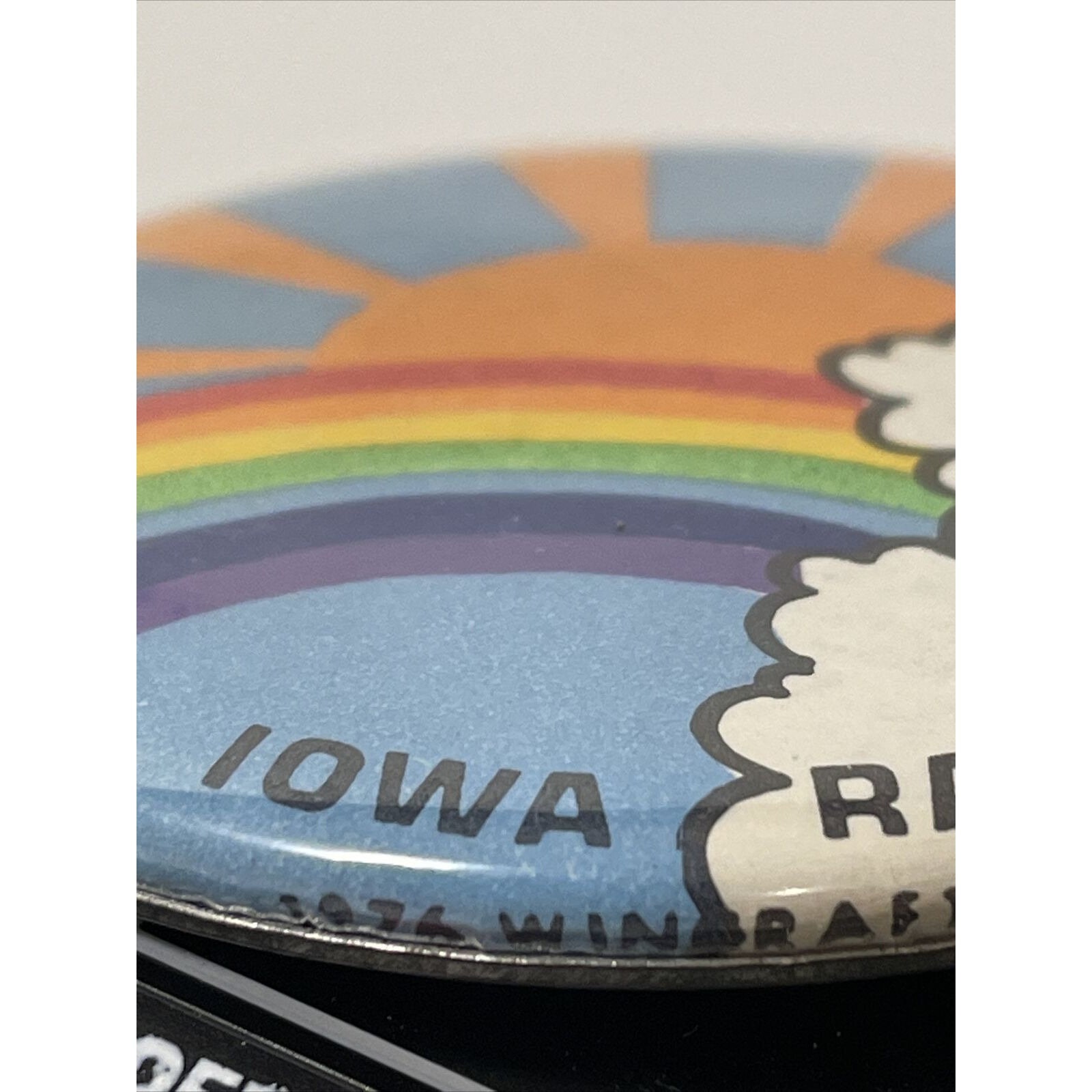 Vtg 1976 Iowa Rainbow Girls Masonic Mason Pinback Button Badge - Etsy