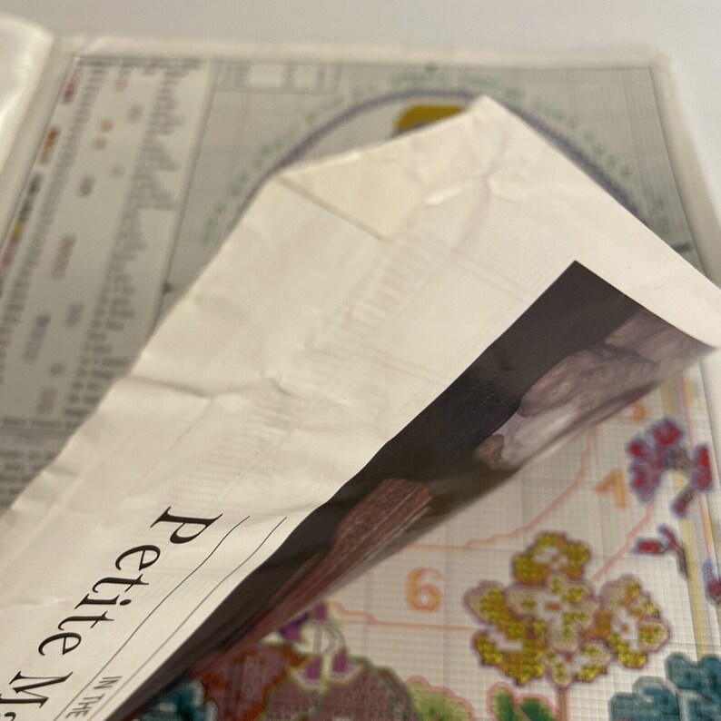 Vtg Praying Hands Prayer Cross Stitch Pattern Christian Easter Grace ...