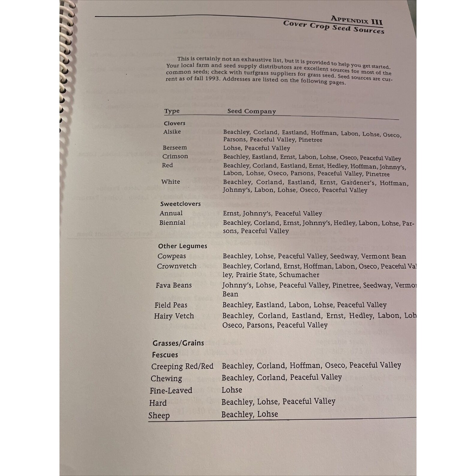 Northeast Cover Crop Handbook Soil Health Series Sarrantonio Rodale ...