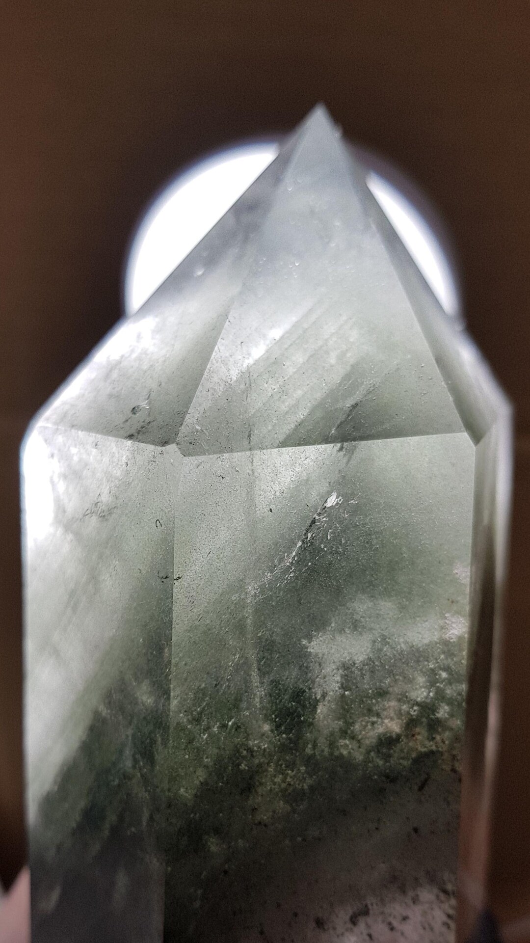 Large .98kilo Garden Quartz / Lodolite Tower With Chlorite Phantom - Etsy