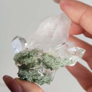 Unique Himalayan Quartz Specimen With Rutile and Green Chlorite - Etsy