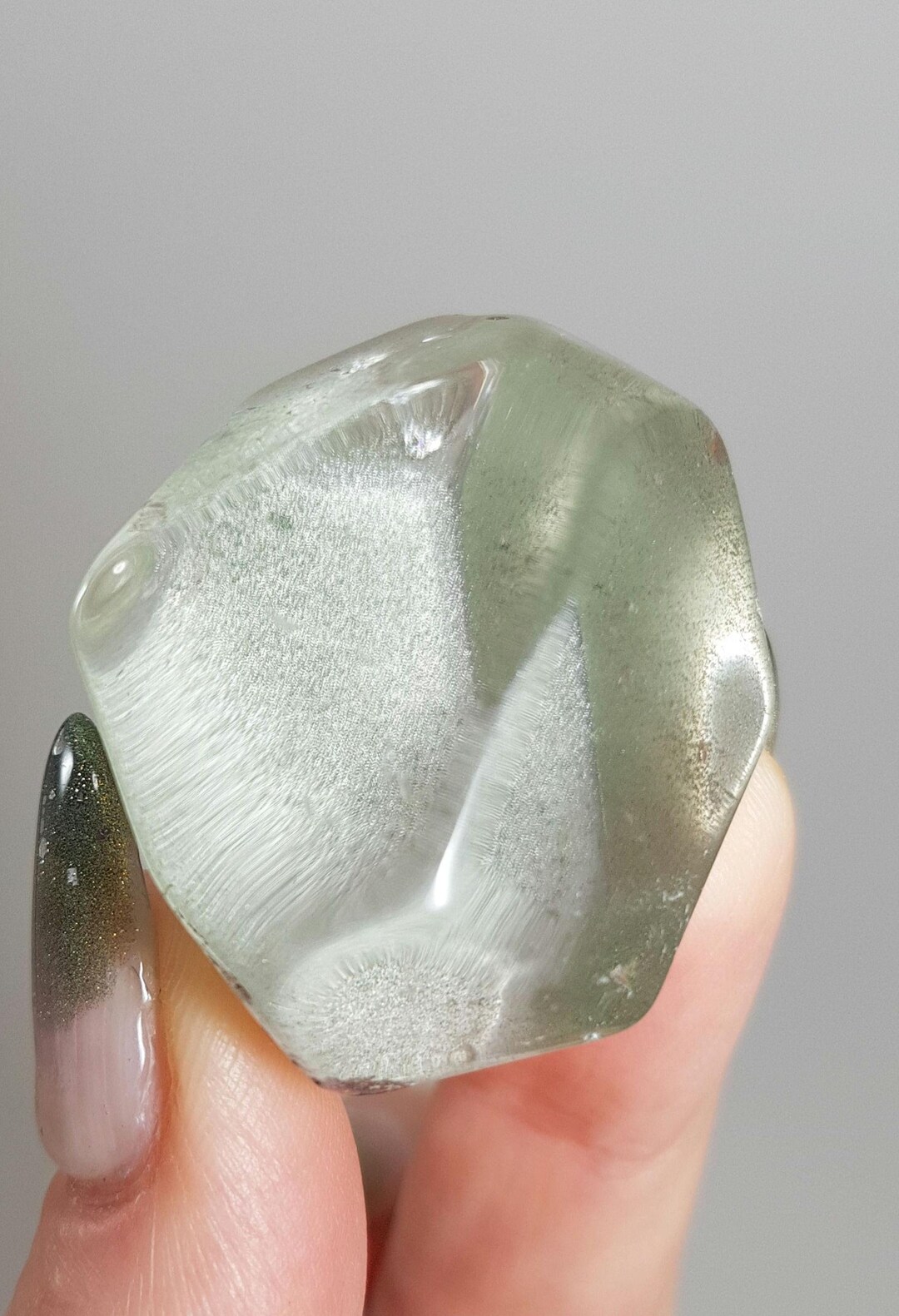 Gemmy Lodolite / Garden Quartz Freeforms With Chlorite and Mica - Etsy