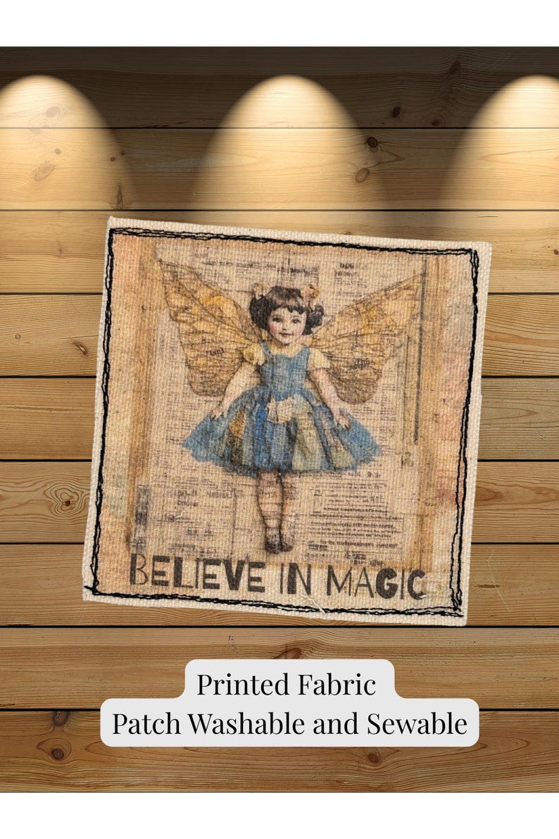 Iron-on Fabric Patch | Canvas & Cotton | - Etsy