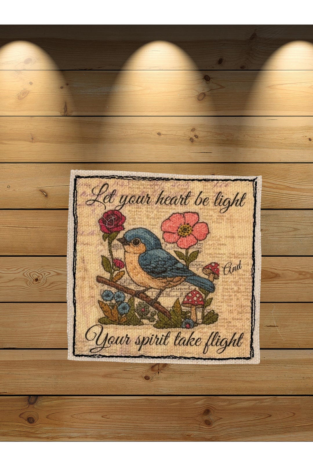 Color Outside the Lines Boho Patch – Handmade Iron-on Denim Repair ...