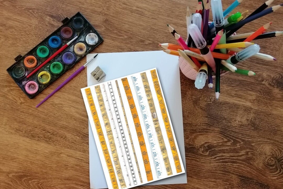 Vintage Tape Measures Craft and Quilt Cotton Fabric Blocks by Rejoyce ...