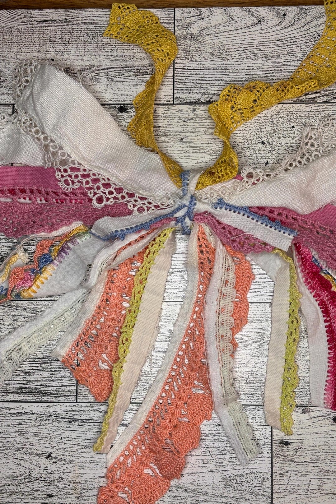 Vintage Crochet Trim Pack | 12 Inch Assorted Colors | Craft, Sewing ...