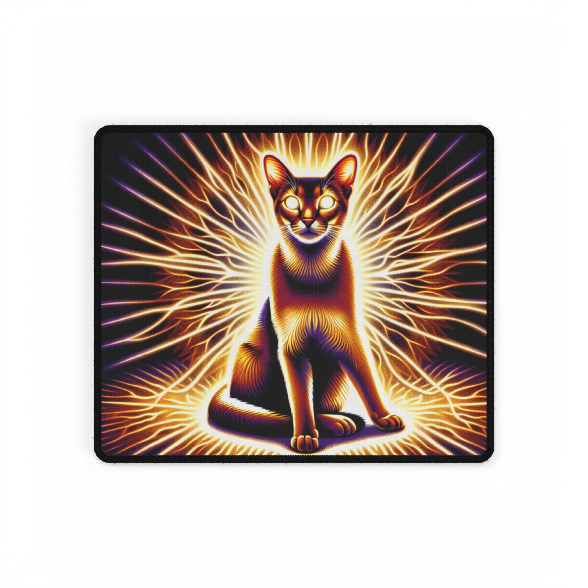Amelia Delacour Glowing Abyssinian Allure Mouse Pad - Etsy