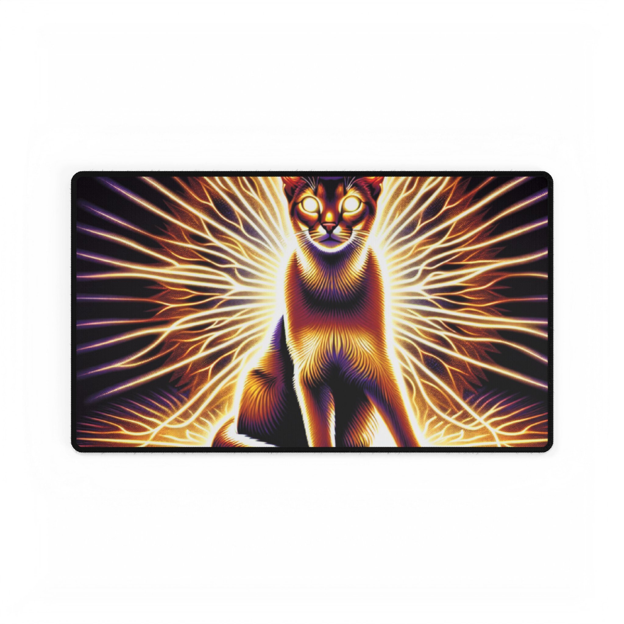 Amelia Delacour Glowing Abyssinian Allure Mouse Pad - Etsy