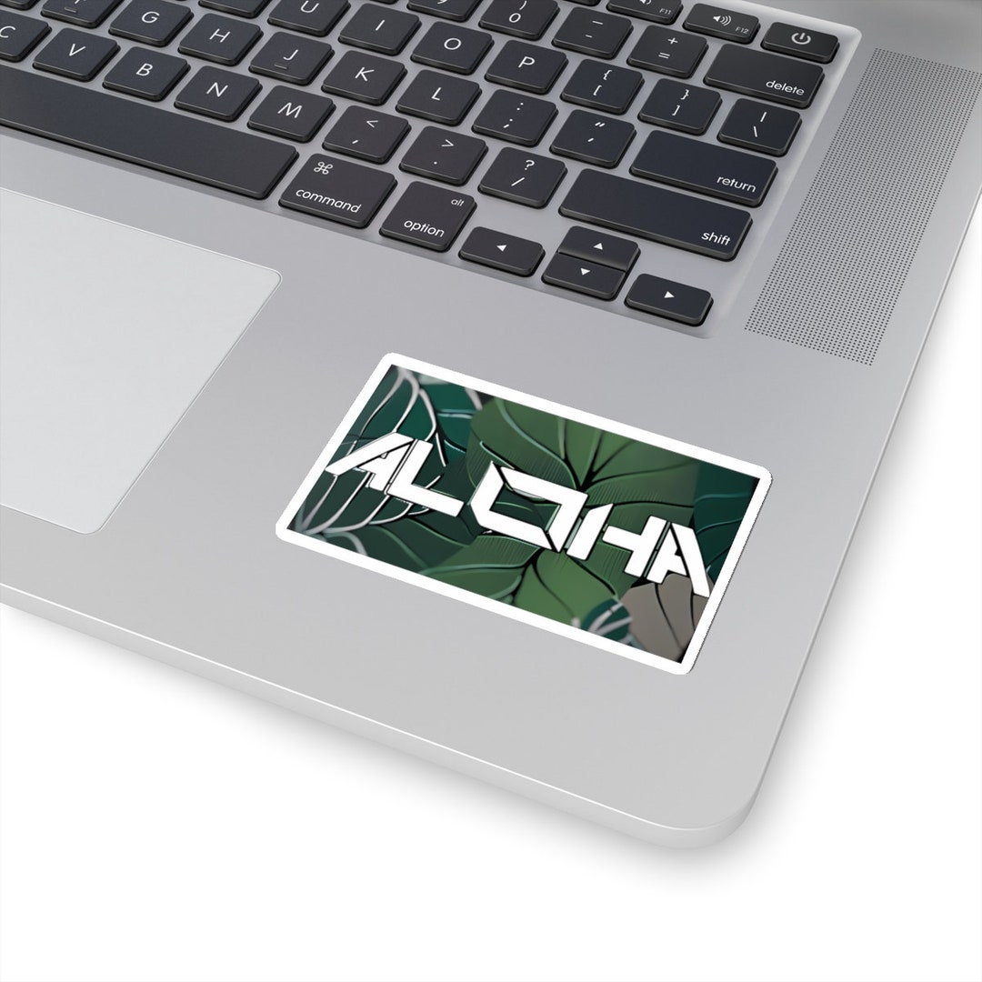 Aloha Sticker (hawiian Sticker, Modern Design) - Etsy