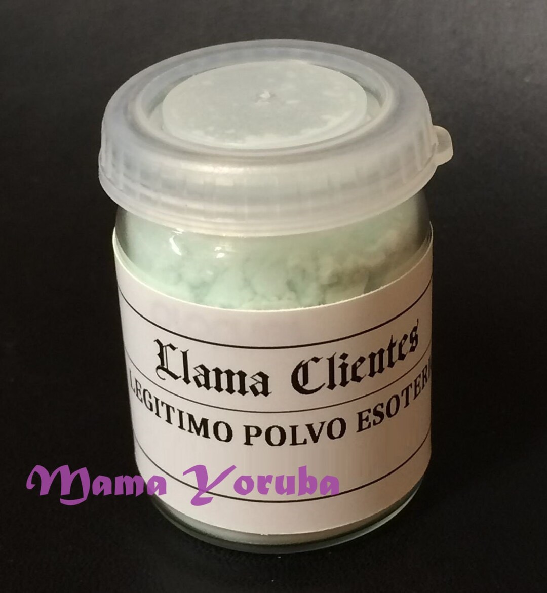 Call Clients Esoteric Powder for Rituals and Santeria - Etsy