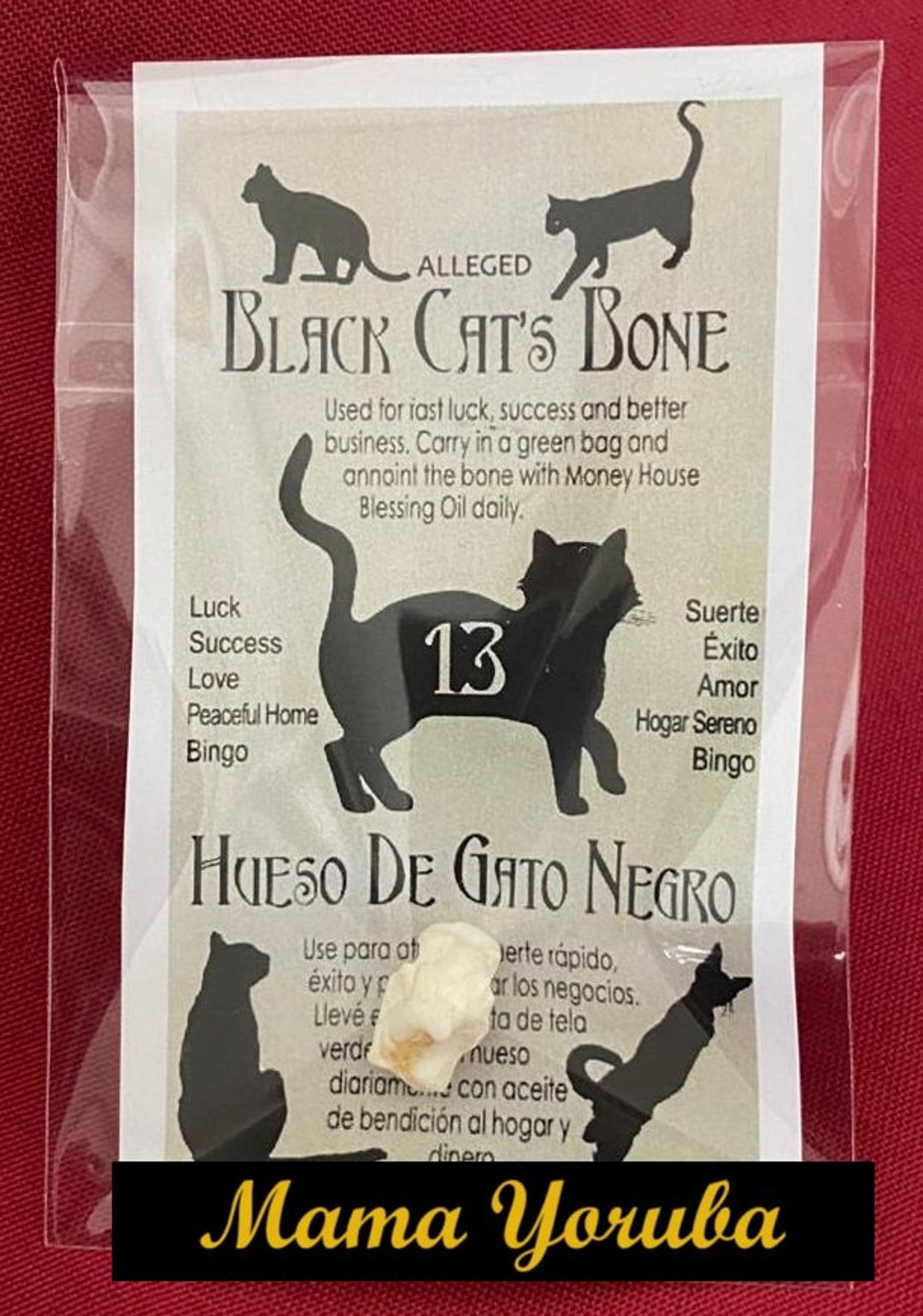 BLACK CATS BONES Offerings and Rituals Voodoo Voodoo Spell Ritual ...