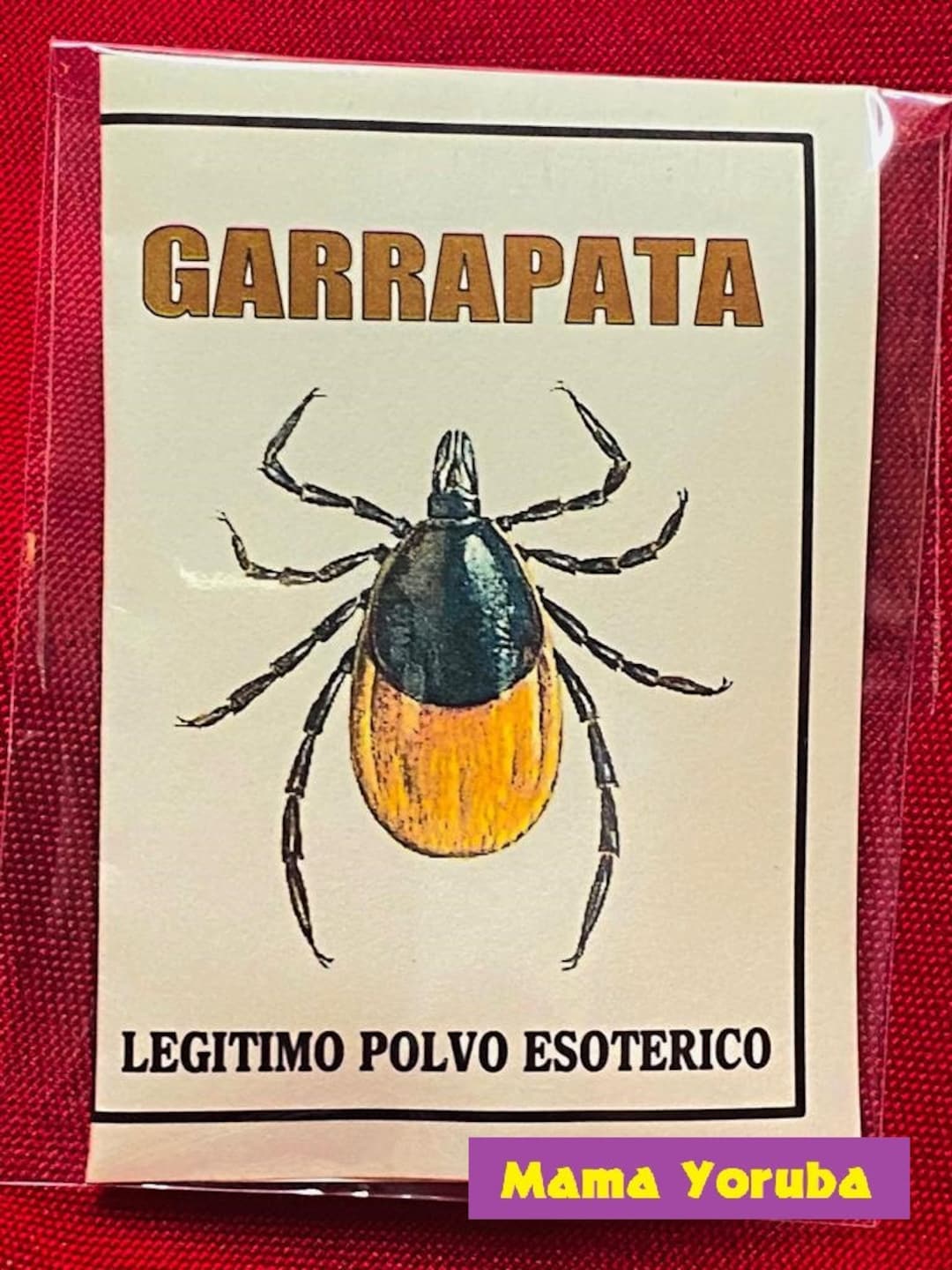 Garrapata Sachet Powder Esoteric Powder for Santeria Rituals Ifa Spell ...