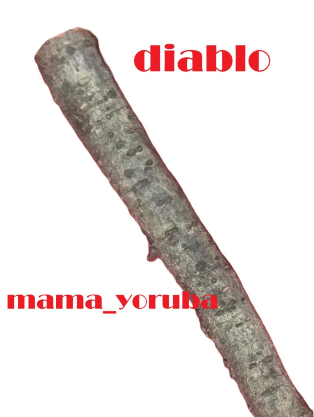 Diablo - Palo Santeria Stick +- 25 Cm- Santeria Sticks for Religious ...