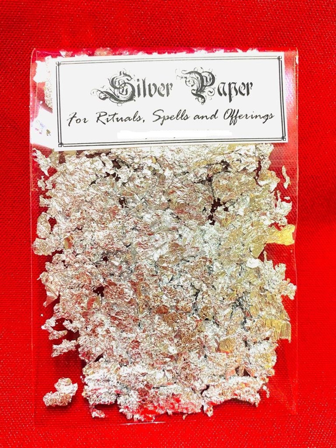 SILVER PAPER for Rituals, Spells and Offerings - Etsy