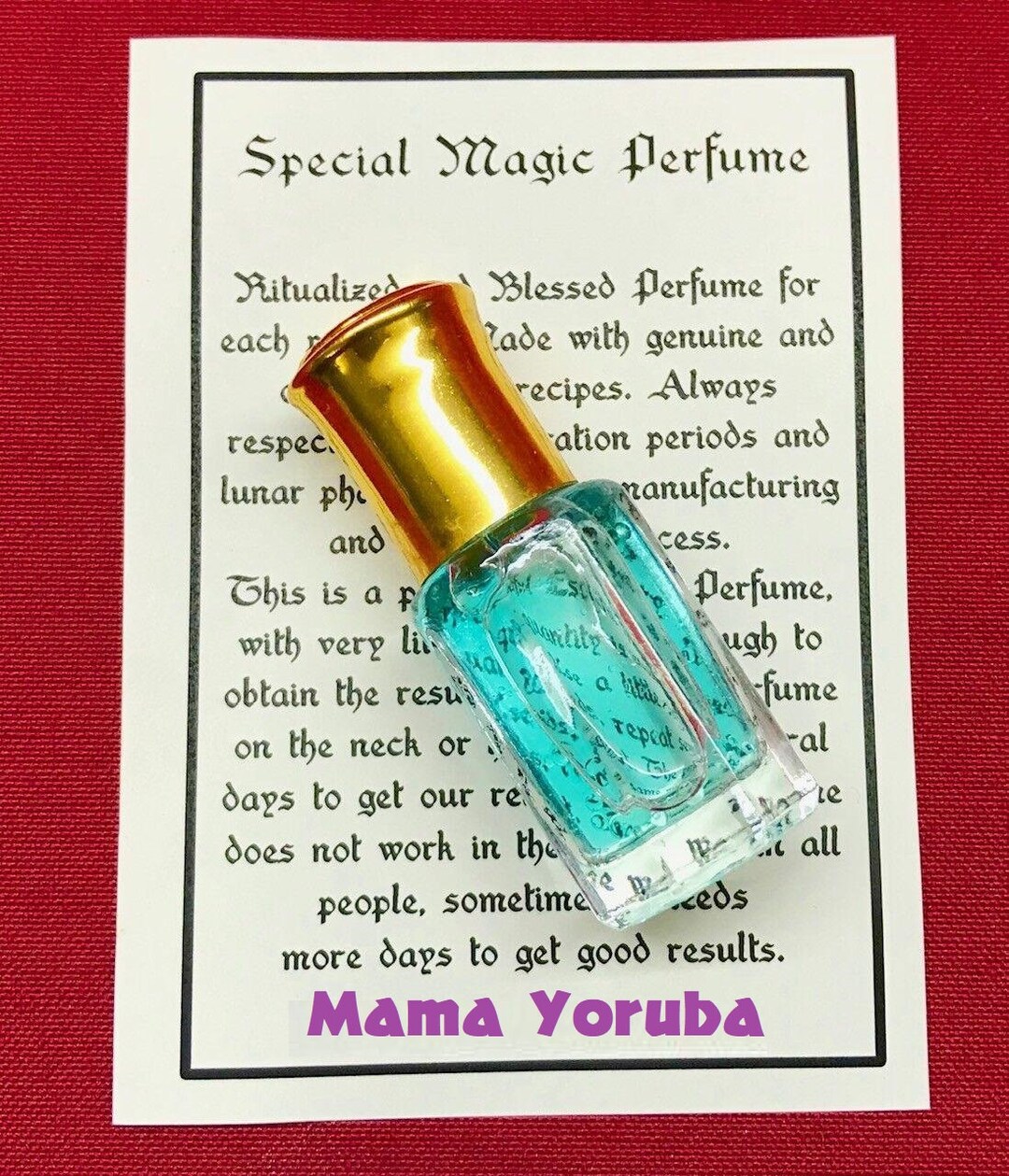 Good Luck - Powerful Magical Handmade Perfume - Excellent Aroma - Wicca ...