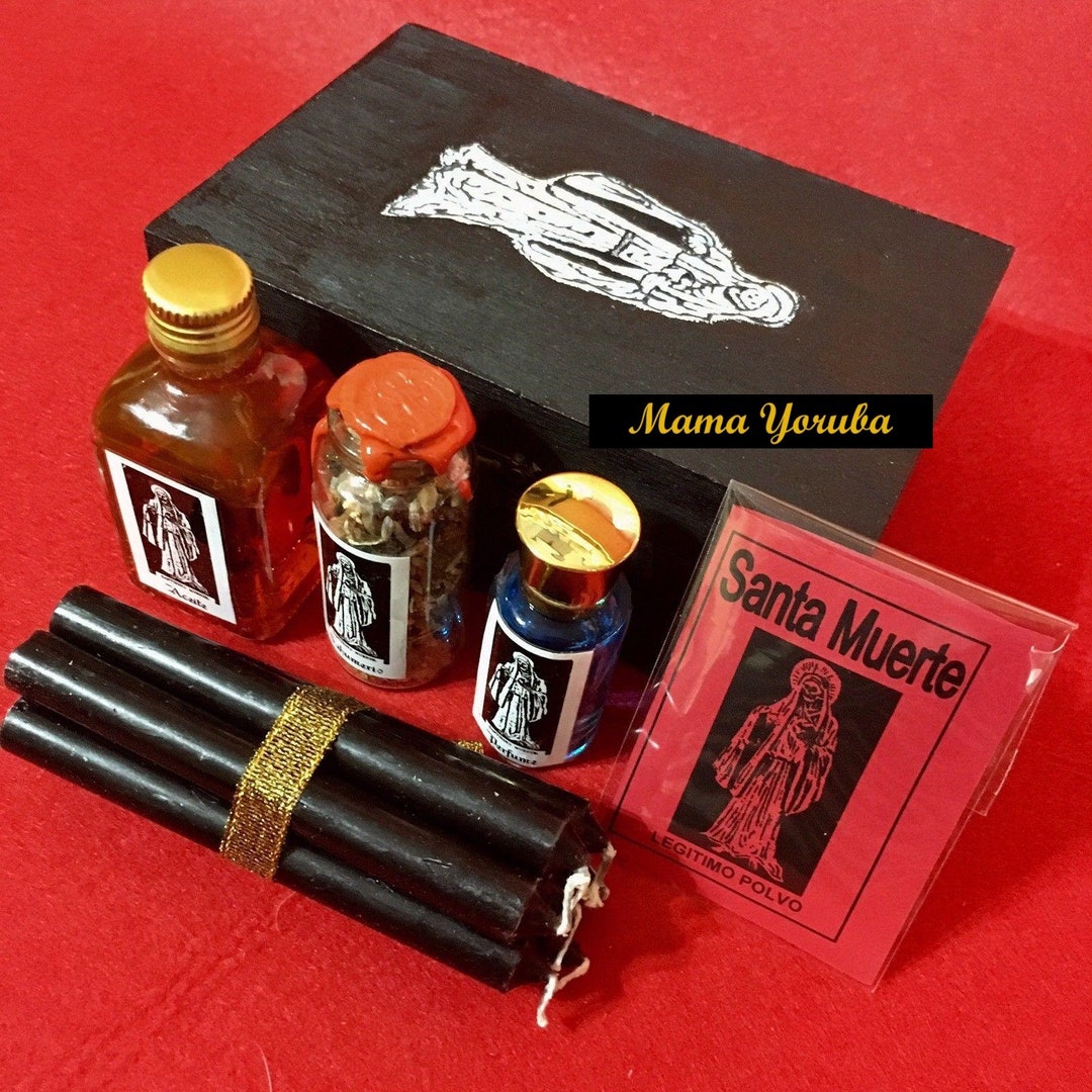 Holy Death (ritual Products Box) - Santa Muerte Ritual Box Kit ...