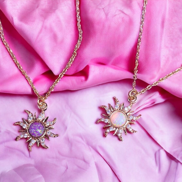 Tangled Sun Necklace - Etsy