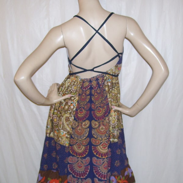 Patchwork Sundress - Etsy