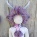 Furry Wild Thing Hat Horn Fur Hat Monster Creature Hat - Etsy