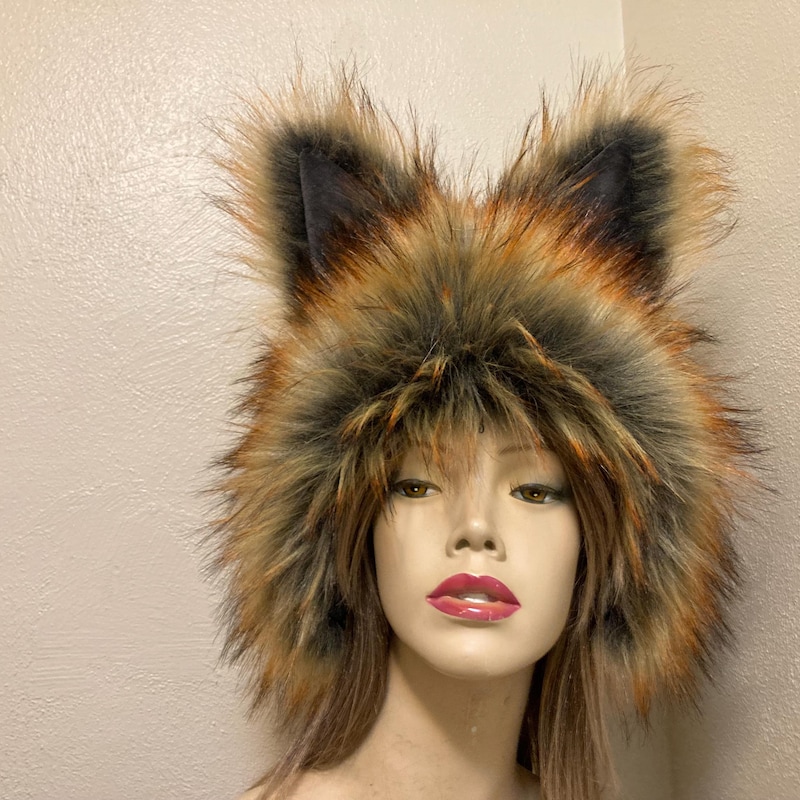 Wolf Head Hat - Etsy