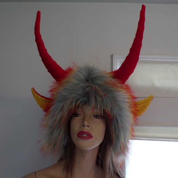 Monster With Horns - Etsy