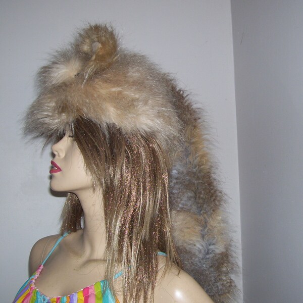 Coon Skin Hat - Etsy