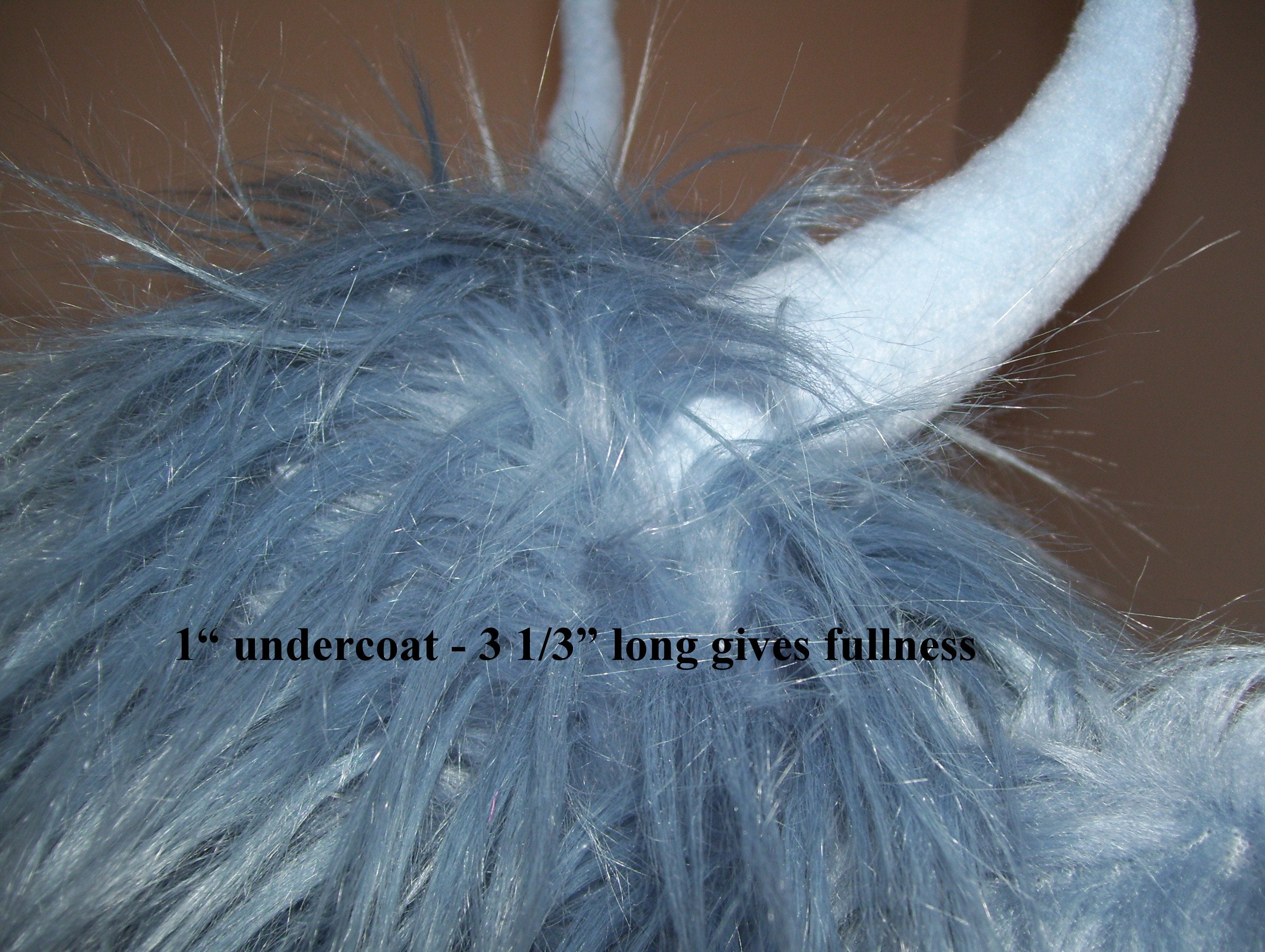 Monster Horn Hat Ice Blue Yeti Frost Demon Creature Costume | Etsy