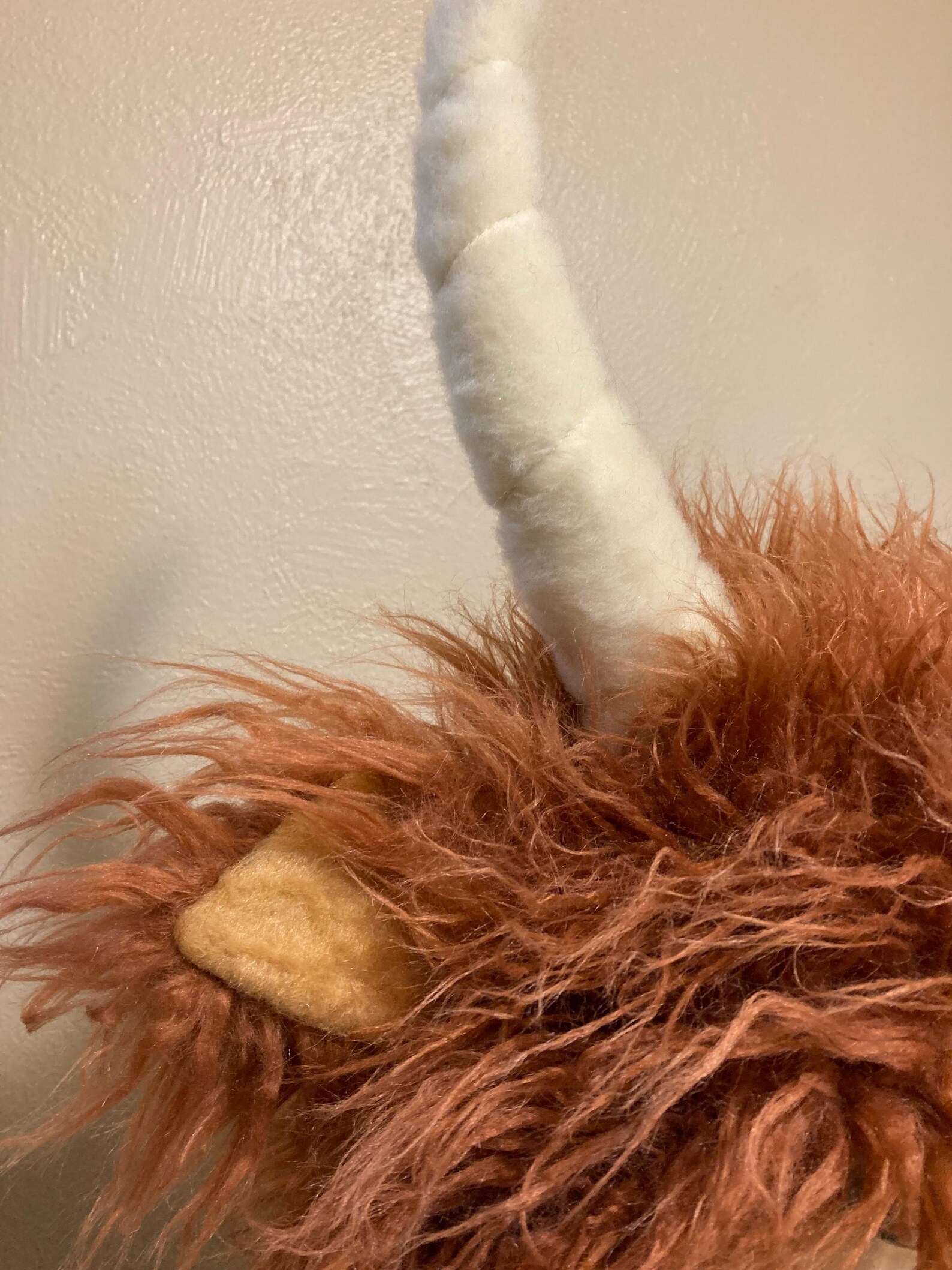 Faux Fur Highland Cow Hat: Horned Halloween Costume Headpiece - Etsy