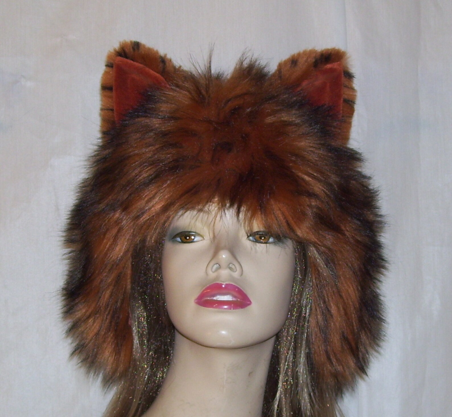 Tiger Fur Hat Rum Tum Tugger Halloween Costume Hat Furry Head - Etsy