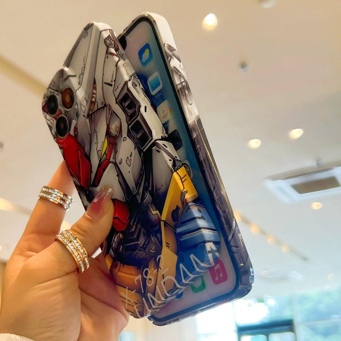 New Robot Anime Phone Case for iPhone 17 16 15 14 13 12 Pro Max Samsung ...